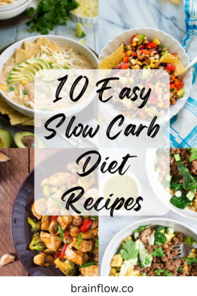 10 Amazing Slow Carb Diet Recipes You'll Love to Try - Brainflow