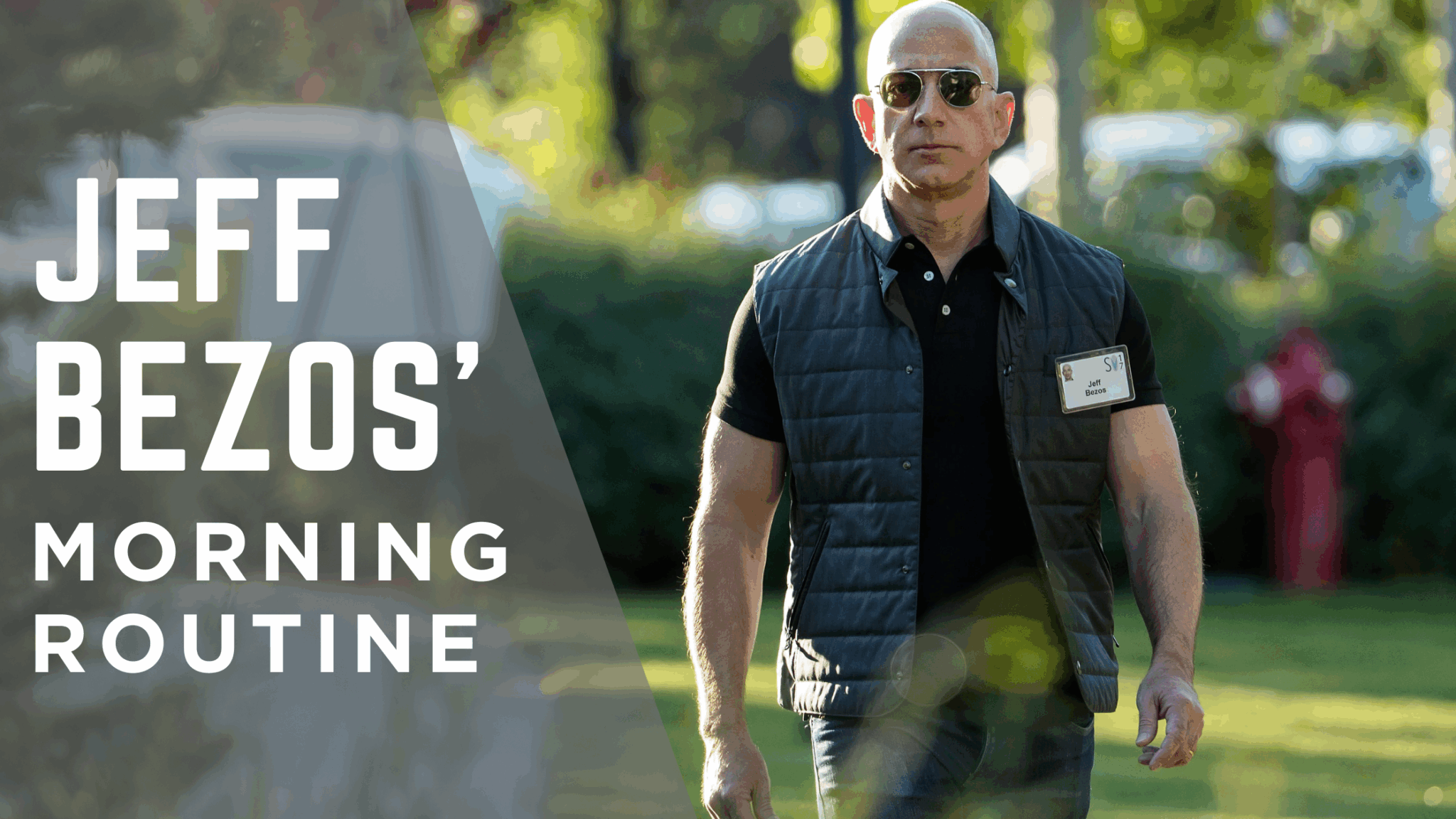 Jeff Bezos' Morning Routine: No Phone, No Alarm, No Rush - Brainflow
