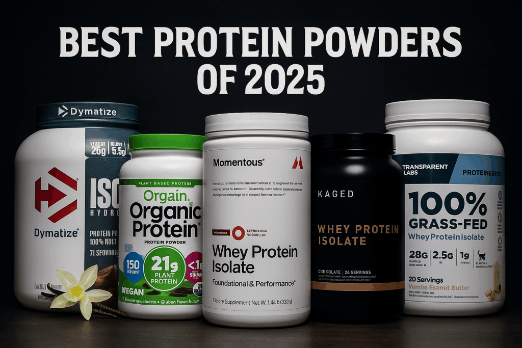 7 Best Protein Powders for 2025 (Lab-Tested, Reviewed & Ranked) - Brainflow