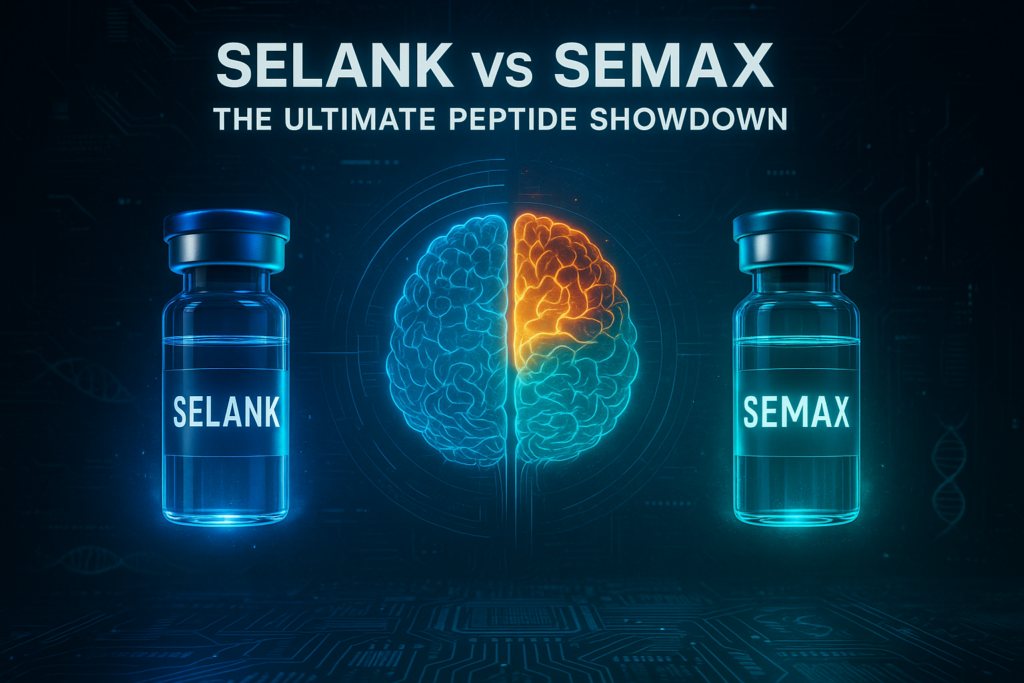 Selank vs Semax: Which Nootropic Peptide Is Right for You? - Brainflow