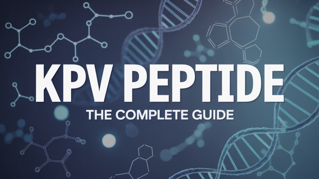 KPV Peptide: Benefits, Dosing, Side Effects & What to Know [2026 ...